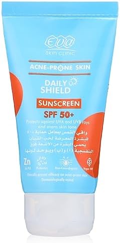 سعر Eva Skin Clinic Acne-Prone Sunscreen SPF +50, 40 ml فى مصر | بواسطة ...