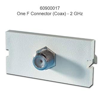 Amazon.com: Ortronics Series II 1-Port F-Connector Module, Fog White OR ...