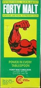 Amazon.com: Nutritional Supplement Forty Malt 8 Oz contains cod liver ...