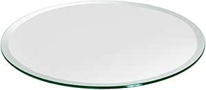Amazon.com: Glass Table Top: 60" Round, 1/4" Thick, Beveled Edge ...