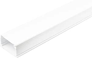 Amazon.com: StarTech.com Solid Cable Management Raceway with Adhesive ...