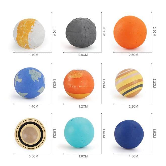 Mua 9 Piece Universe Planet Solar System Model Nine Planets Model Solar ...