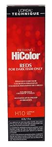 Amazon.com : Loreal Excellence Hicolor H10 Tube Copper Red 1.74 Ounce ...