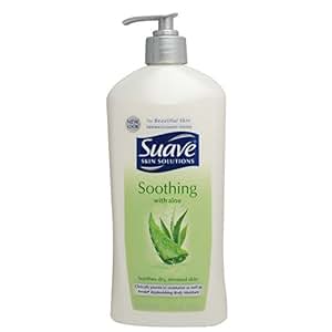 Amazon.com : Suave Skin Solutions Body Lotion, Soothing with Aloe 18 oz ...
