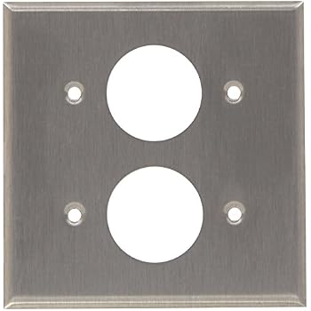 Leviton 84052-40 2-Gang Single 1.406-Inch Hole Device Receptacle ...