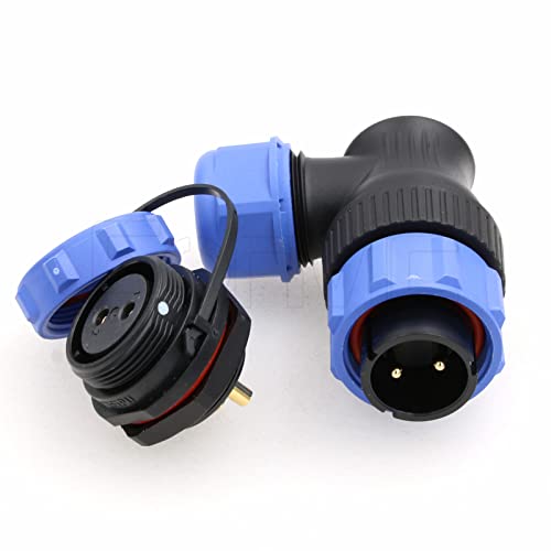Eonvic Weipu SP21 2 Pin Male Aviation Circular Connector Plug Male ...