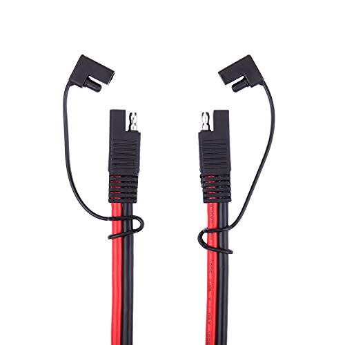 iGreely SAE Extension Cable 10AWG SAE to SAE Quick Disconnect Wire Harness SAE Connector Solar ...