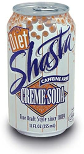 Shasta Diet Cream Soda, 12 Fl Oz (Pack of 24) in Kuwait | Whizz Soft Drinks