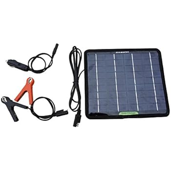 Amazon.com : DuraVolt Marine Solar Panel Battery Charger, 8.3 Watt ...