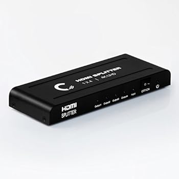 Amazon.com: J-Tech Digital JTD0104/4K Most Advanced 4 Ports HDMI 1X4 ...