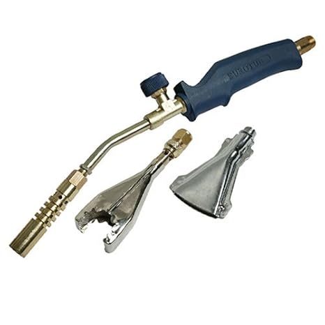 Silverline 245049 Plumbers Gas Torch 17, 22 and 40 mm: Amazon.co.uk ...