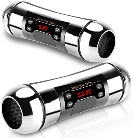 KSPEAKER Motorcycle Speakers Bluetooth Waterproof Radio Handlebar Metal ...