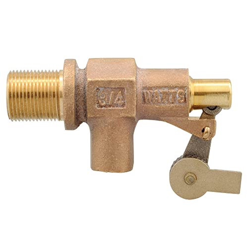 Watts ST750 Male NPT Inlet Bronze Standard Duty Float Valve, 3/4 Inch ...