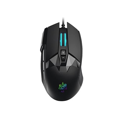 MOJO Pro Performance Silent Gaming Mouse - Wired Mouse with 9 ...