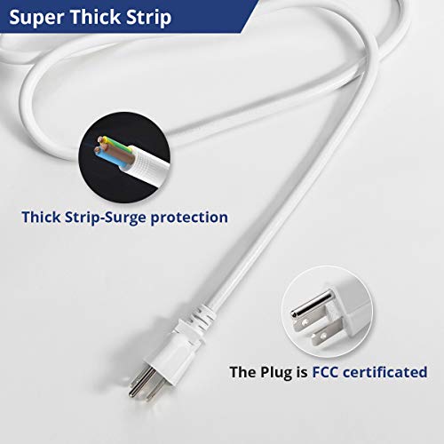 LARKKEY Smart Power Strip WiFi Power Bar with 4 USB Charging Ports and ...