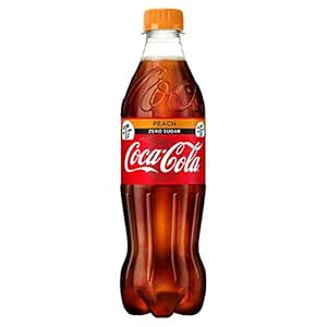 Amazon.com : Coca-Cola Peach Flavor Coke 500ml Imported From Japan ...
