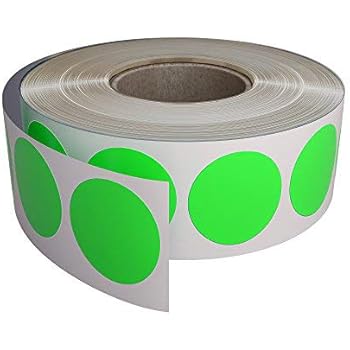 Amazon.com : Purple Round Color Coding Inventory Labeling Dot Labels ...