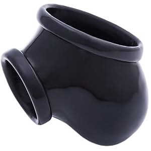 TOYLIE Funda para el pene de látex Ben negro - Sleeve con anillo de ...