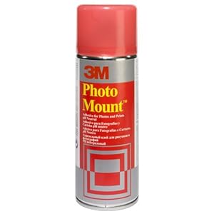 3M Photo Mount Spray Adhesive, Permanent - 200 ml, Clear: Amazon.co.uk ...