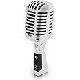 Amazon.com: Pyle Classic Retro Dynamic Vocal Microphone - Old Vintage ...