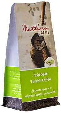 Mattina Coffee Turkish Coffee Classic blend with Cardamom - 200 gr ...