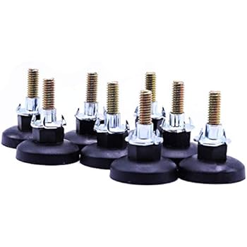 8 PCSHeight Adjustable Heavy Duty Furniture Legs Leveler Heavy Duty ...