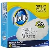 Amazon.com: SC Johnson Pledge Multi Surface Duster Refill: 5 Disposable ...