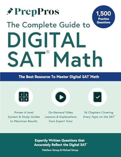 PrepPros: The Complete Guide To Digital SAT Math: The Best SAT Math ...