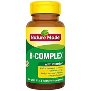 Amazon.com: Nature Made B Complex (Thiamin, Riboflavin, Niacin, B5 & B6 ...