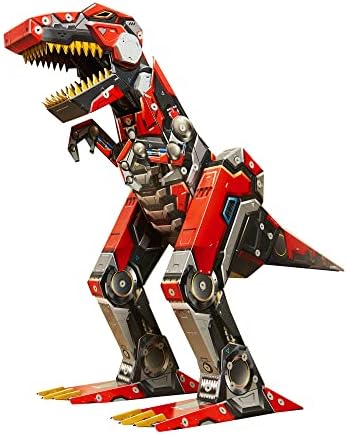 ROBO-MAX T-Rex | Build-Your-Own Dinosaur Toy, 3' FT. Tall Dino Robot ...