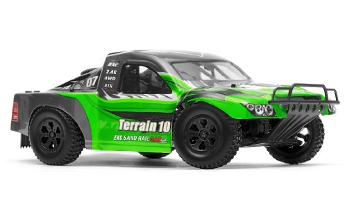 Exceed Racing Terrain 1/10 Scale Short Course Truck Ready to Run 2.4ghz ...