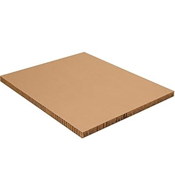 Aviditi Compressed Paper Honeycomb Sheet, 40" L x 48" W x 2" H, Kraft ...