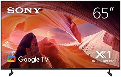 Sony 65 Inch 4K LED HDR BRAVIA 65 Inch TV UHD Smart Google TV KD-65X80L 2 Years Warranty (2023 ...