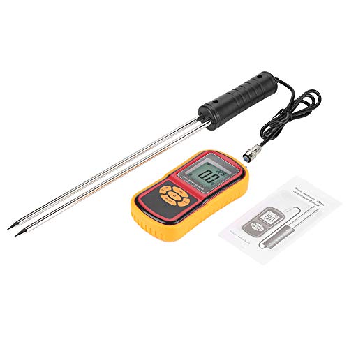 Digital LCD Portable Grain Moisture Test Kit Temperature Meter for ...