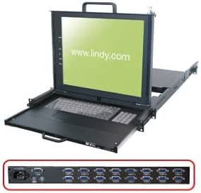 LINDY 21562 19 LCD KVM Terminal con Switch KVM 16 Puertos Version FR ...