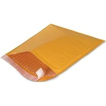 Padded Envelopes Kraft Bubble Mailers #000 Size - 4x8 Inch ...