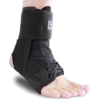 Amazon.com: MedSpec ASO EVO Speed Lacer Ankle Brace Stabilizer Black ...