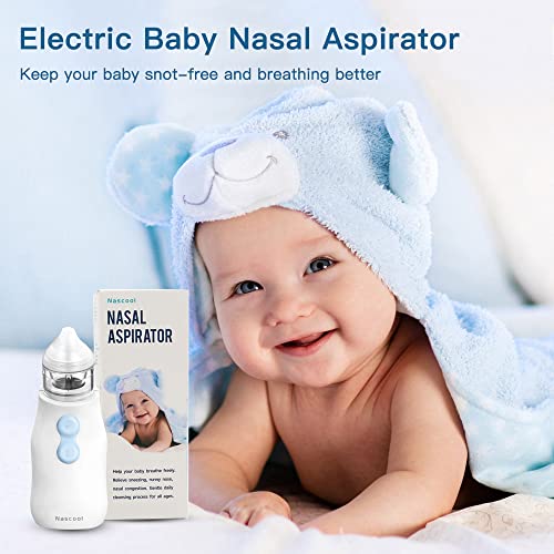 Electric Baby Nasal Aspirator Nose Sucker for Newborn Toddlers ...