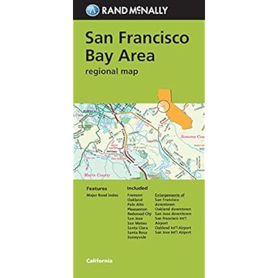 San Francisco Bay Area Regional Map - Folded, Nepal | Ubuy