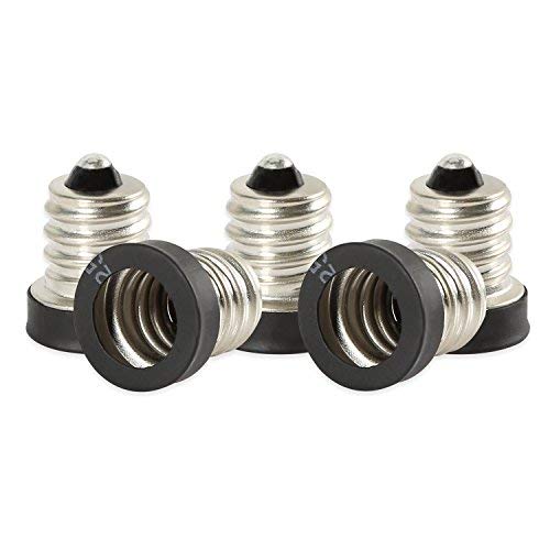 Electop E12 to E11 Lamp Socket Adapter Bulb Base Converter LED Light ...