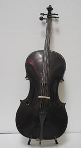 Amazon.com: Merano 4/4 (Full) Size Black Cello with Bag and Bow + Extra ...