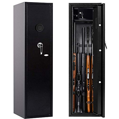 Rifle Safe Home Long Gun Safe for Rifles Shotguns, Greenvelly Locking ...