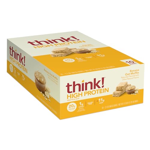 think! Protein Bars, High Protein Snacks, Gluten Free, High Fiber ...