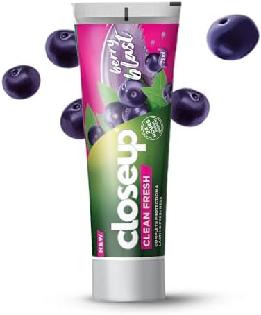 Closeup Clean Fresh Toothpaste, Berry Blast, complete protection ...