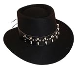 Cowboy Hat with a Genuine Bullet Hole! - The Green Head