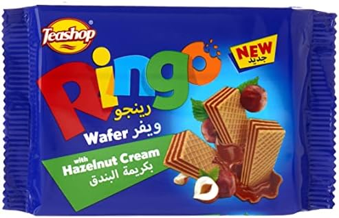 Teashop Ringo Hazelnut Wafer, 12 x 40 g price in Saudi Arabia | Amazon ...
