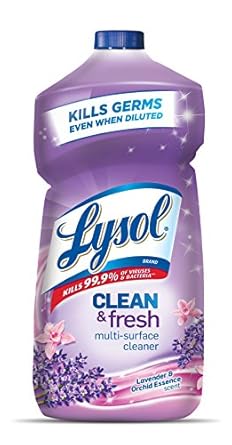 Amazon.com: Lysol Clean & Fresh Multi-Surface Cleaner Lavender Orchid ...