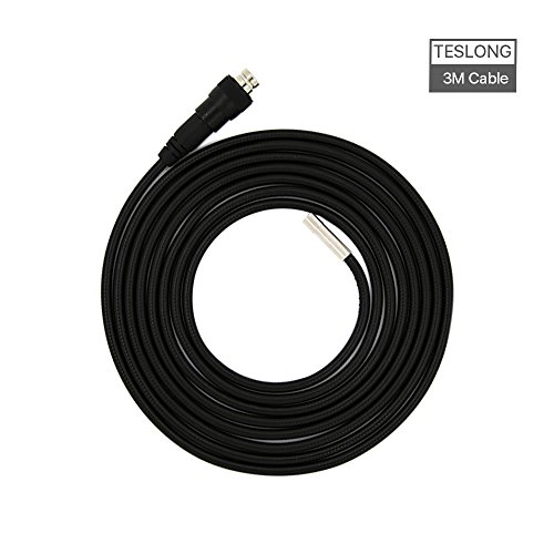 Teslong 5.5mm Diameter Endoscope Probe Extension with 3 Meter Flexible ...