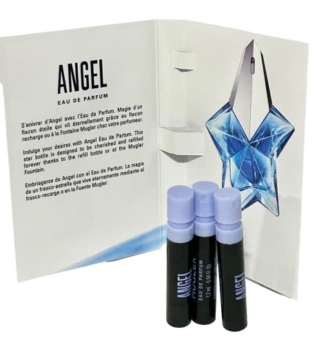 Mugler Angel Perfume, Pack of 3 Sample Vials Gift Set, Perfume for ...