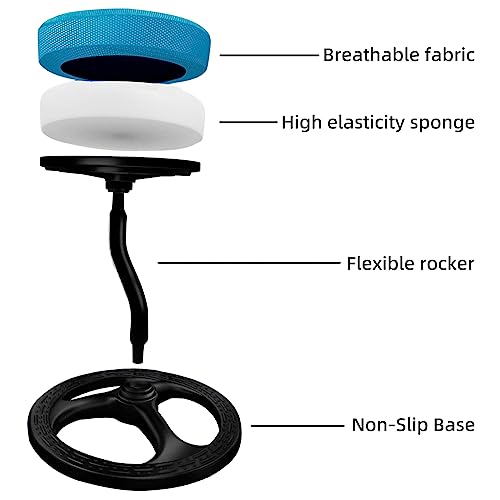 Upaloop Fitness Seat, ADHD Chair Stool for Stability, Balance, Yoga ...